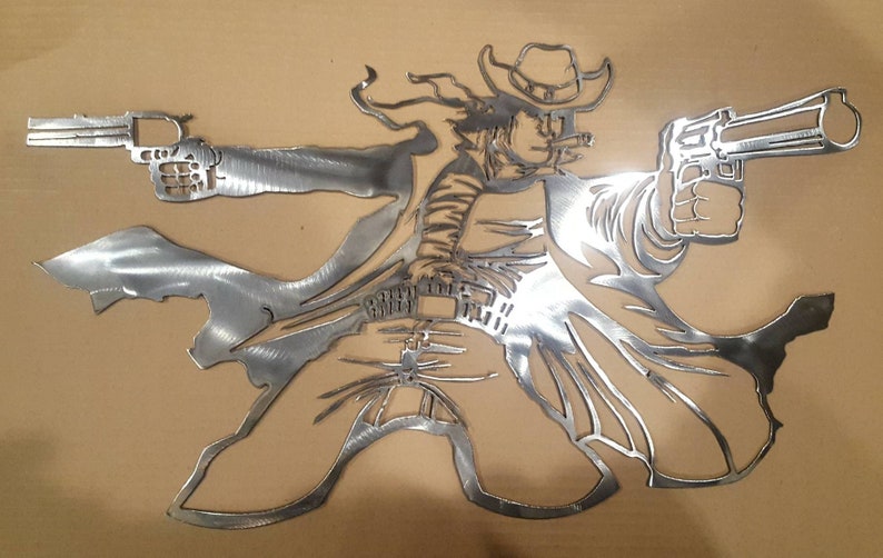 Gun Fighter dxf file | Etsy