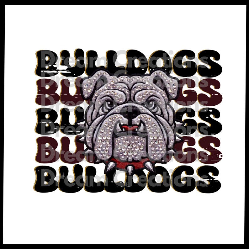 Bulldogs Png, Bulldogs Mascot PNG, Bulldogs Fan, Cute PNG, Png, Sports ...
