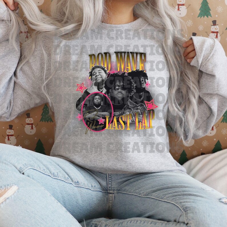 Rod Wave PNG, Red Rod Wave, Last Lap Tour, Rod Wave Shirt Design, Last ...