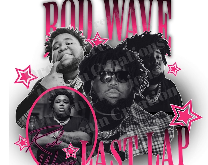 Rod Wave PNG, Last Lap Tour, Rod Wave Shirt Design, Last Lap Tour Rod ...