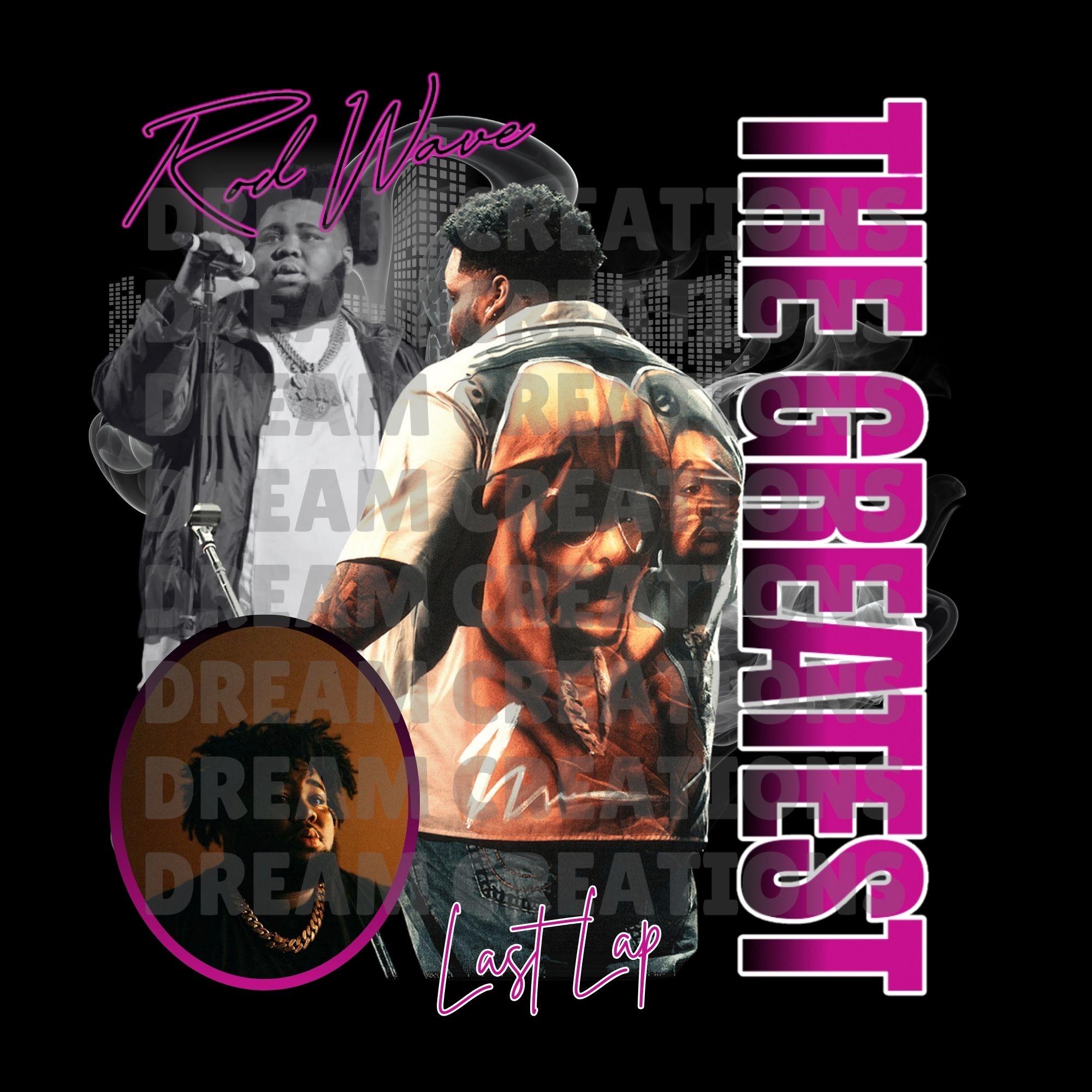 Rod Wave PNG, Last Lap Tour, Rod Wave Shirt Design, Last Lap Tour Rod ...