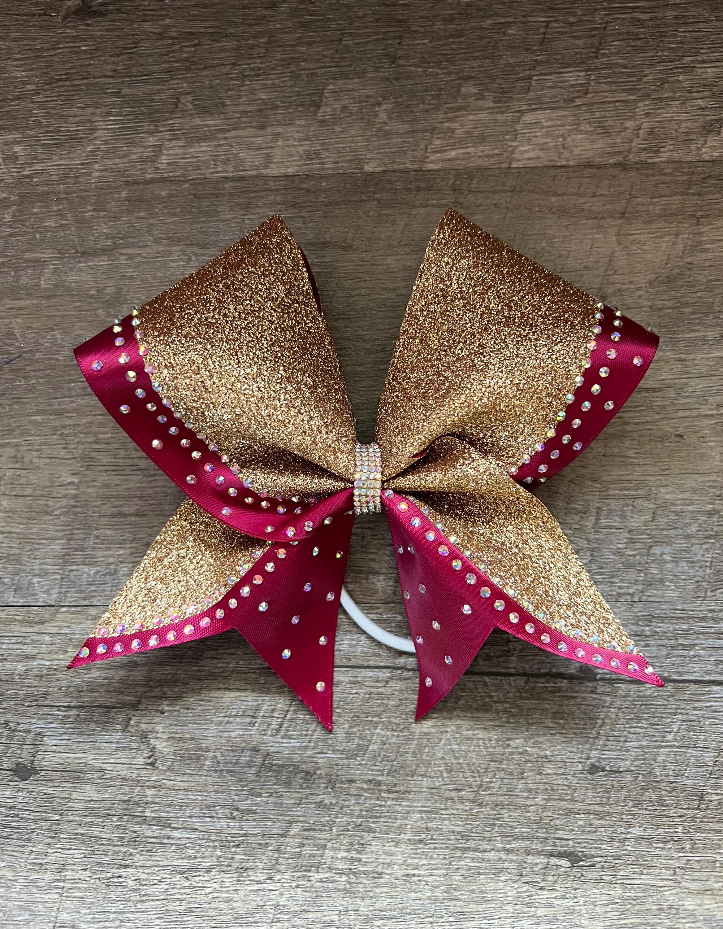 Rhinestone Pattern Cheer Bow CUT FILE - Digital File Only - Cheerbow ...