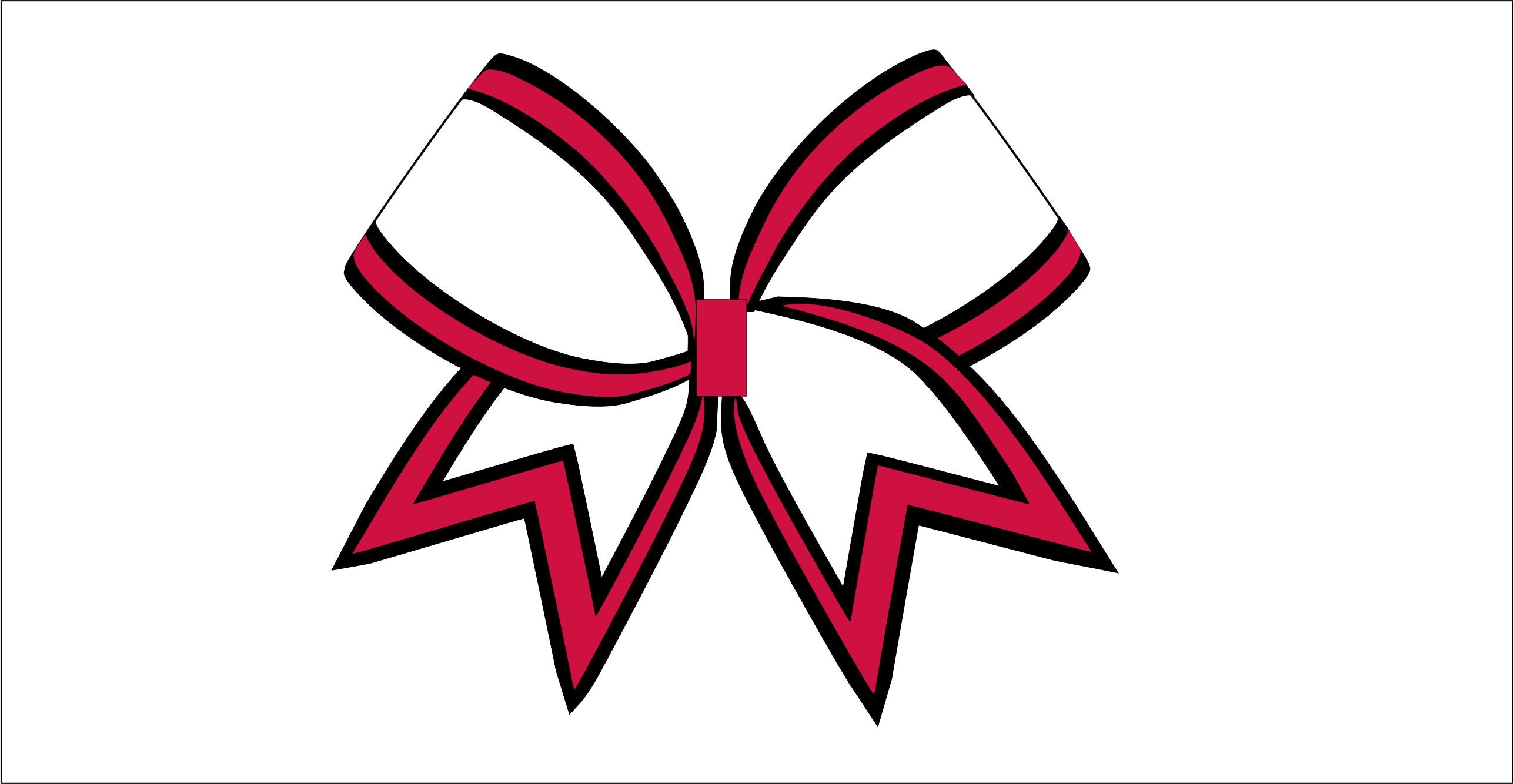 Cheer Bow Drawing