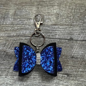 Mini Dolly Cheerbow Keychains Dolly Cheerbows Chunky Glitter Bows - Etsy