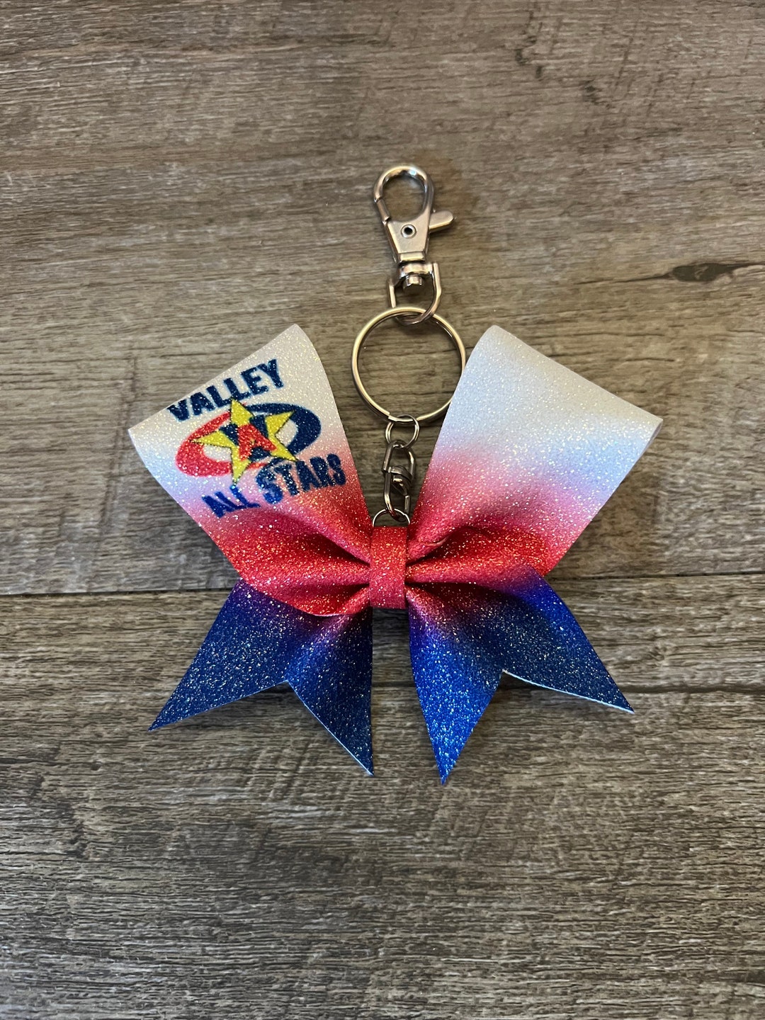 Team Cheerbow Keychains - Mini Bow Keychain to Match Your Team Bow!! - Etsy