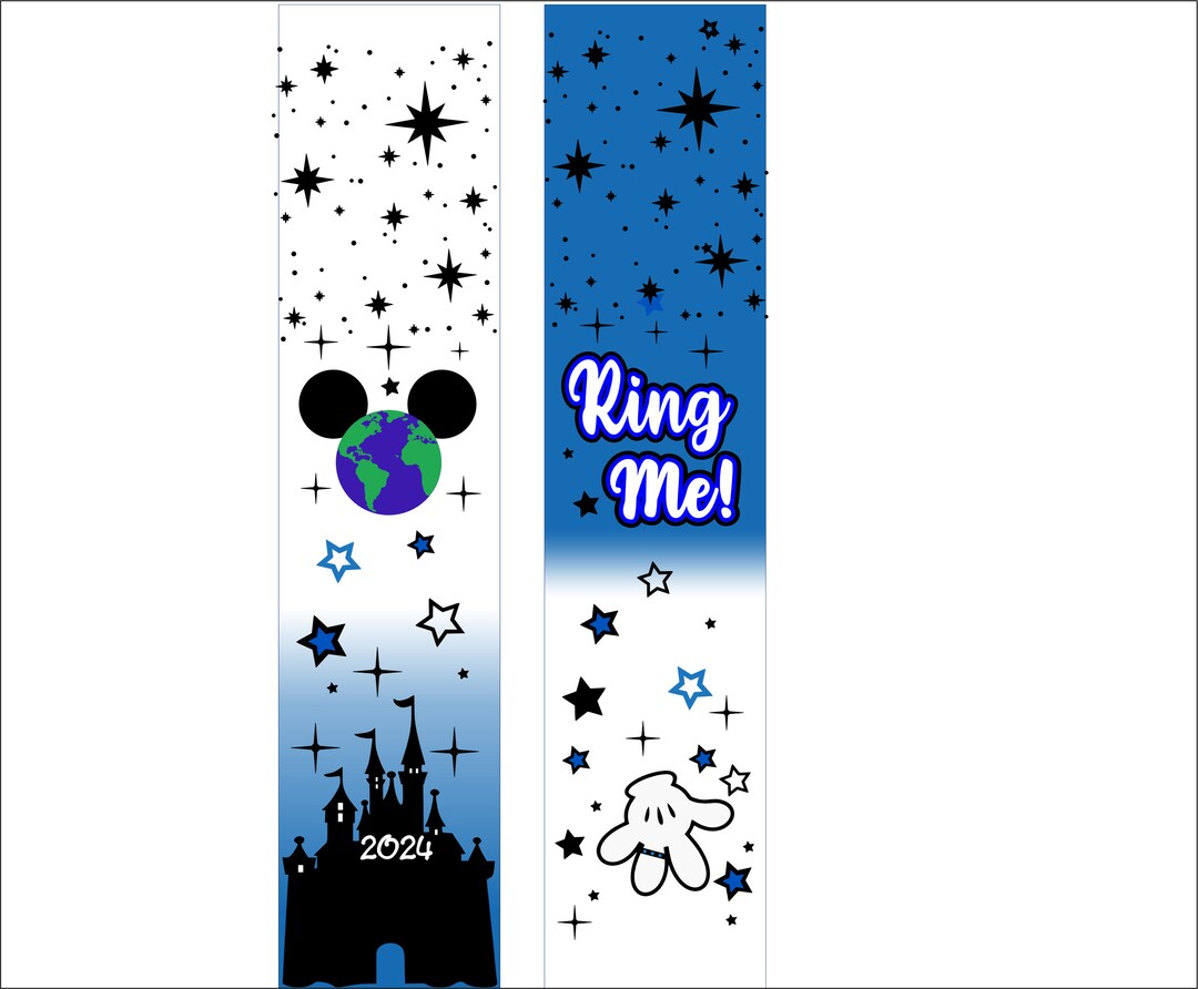 Worlds Bow 2024 Template - Digital File Only - Sublimation Cheerbow ...