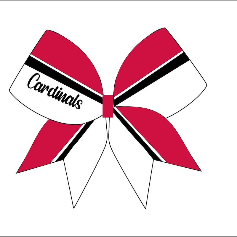 Cheer Bow Svg - Etsy