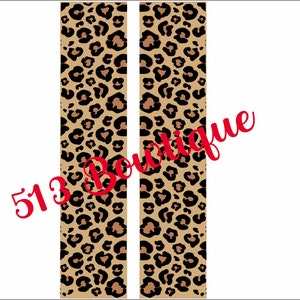 Gold Cheetah Print Cheerbow - Digital File Only - Cheerbow Sublimation ...