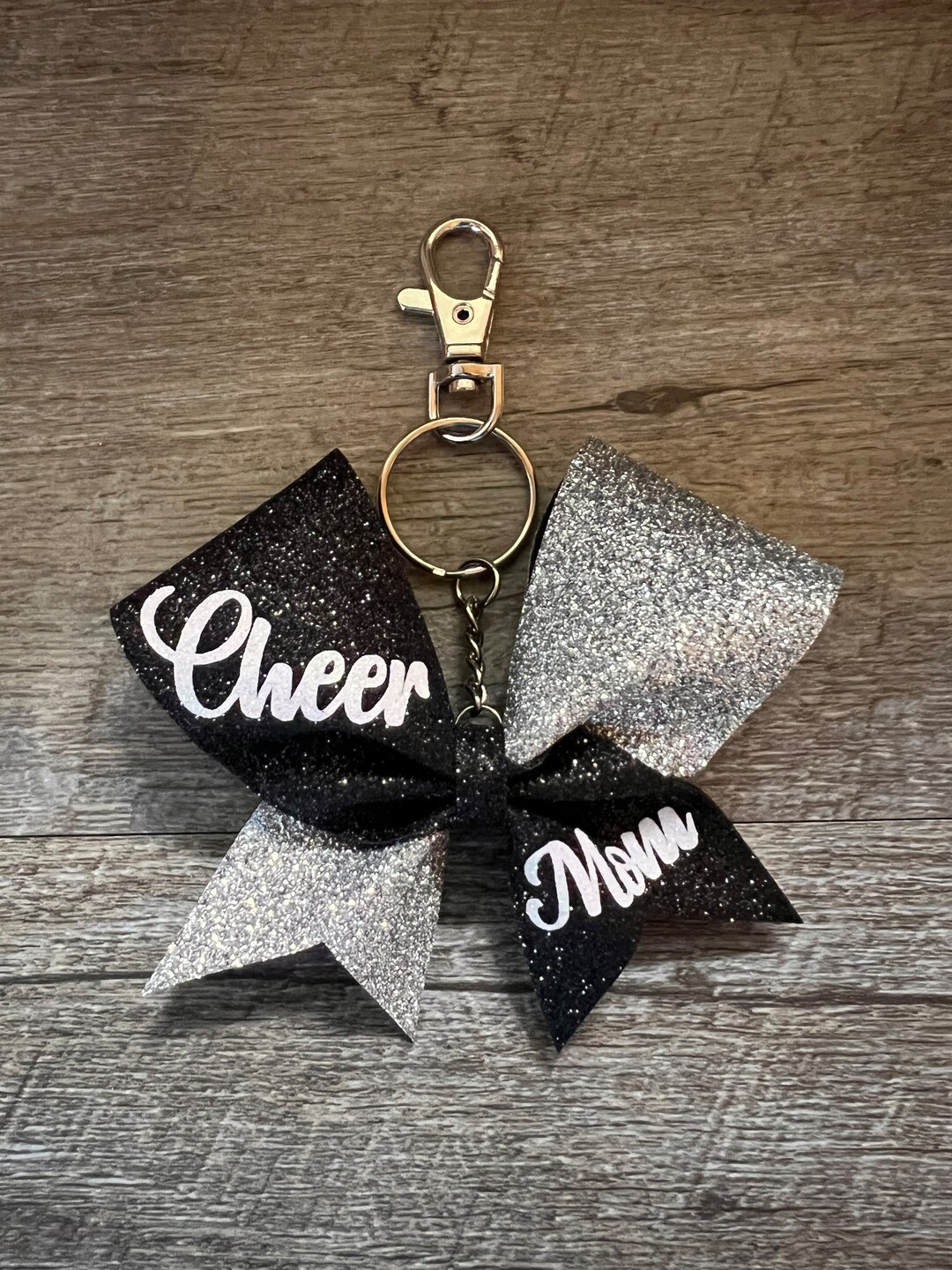 Cheer Mom Mini Cheer Bow Keychains Several Options See Photos - Etsy