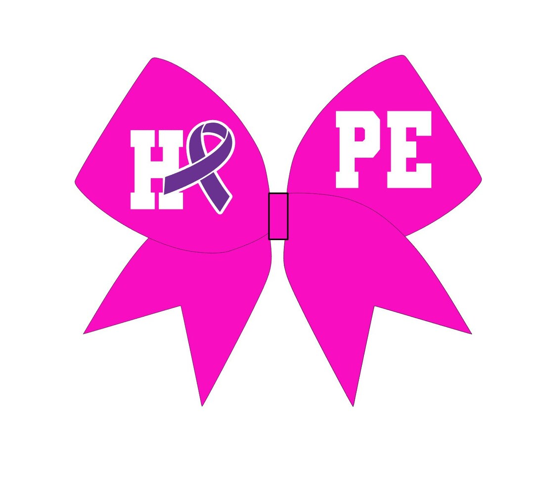 Pink Out HOPE CUT File - Digital File Only - Cheerbow Digital Design ...