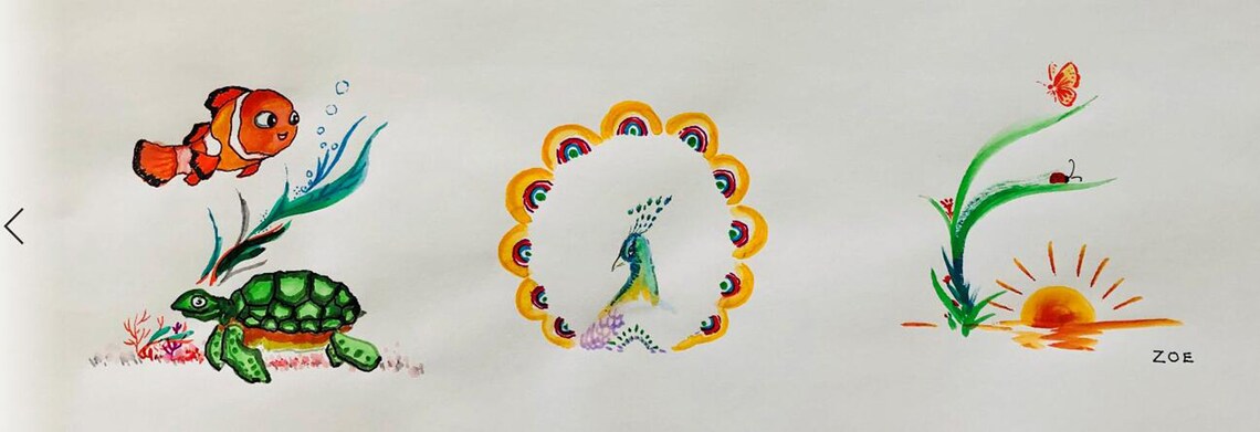 Customized Name Painting - Etsy