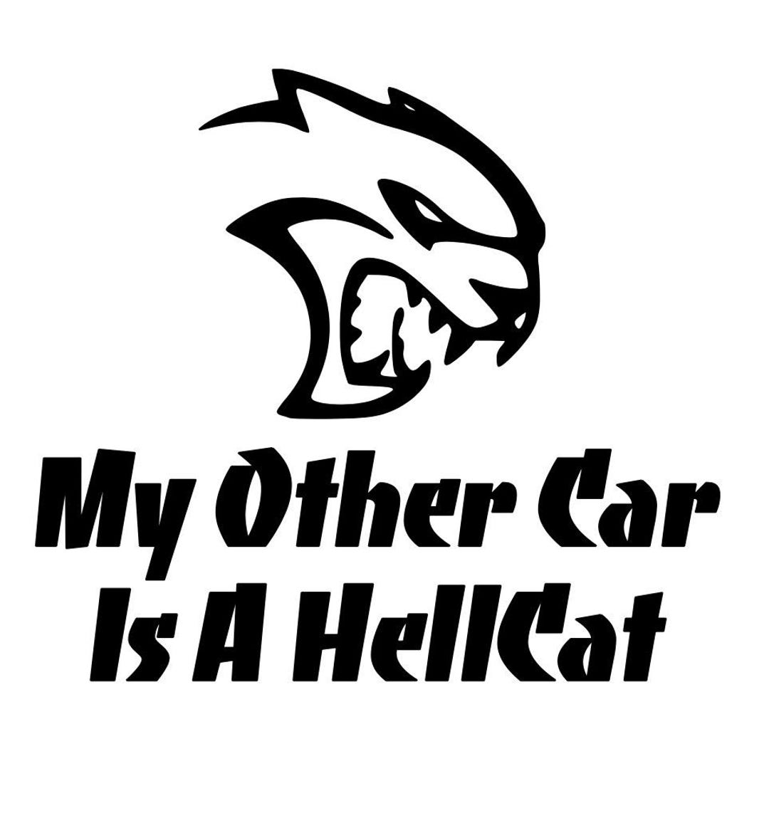 Hellcat Bumper Sticker - Etsy