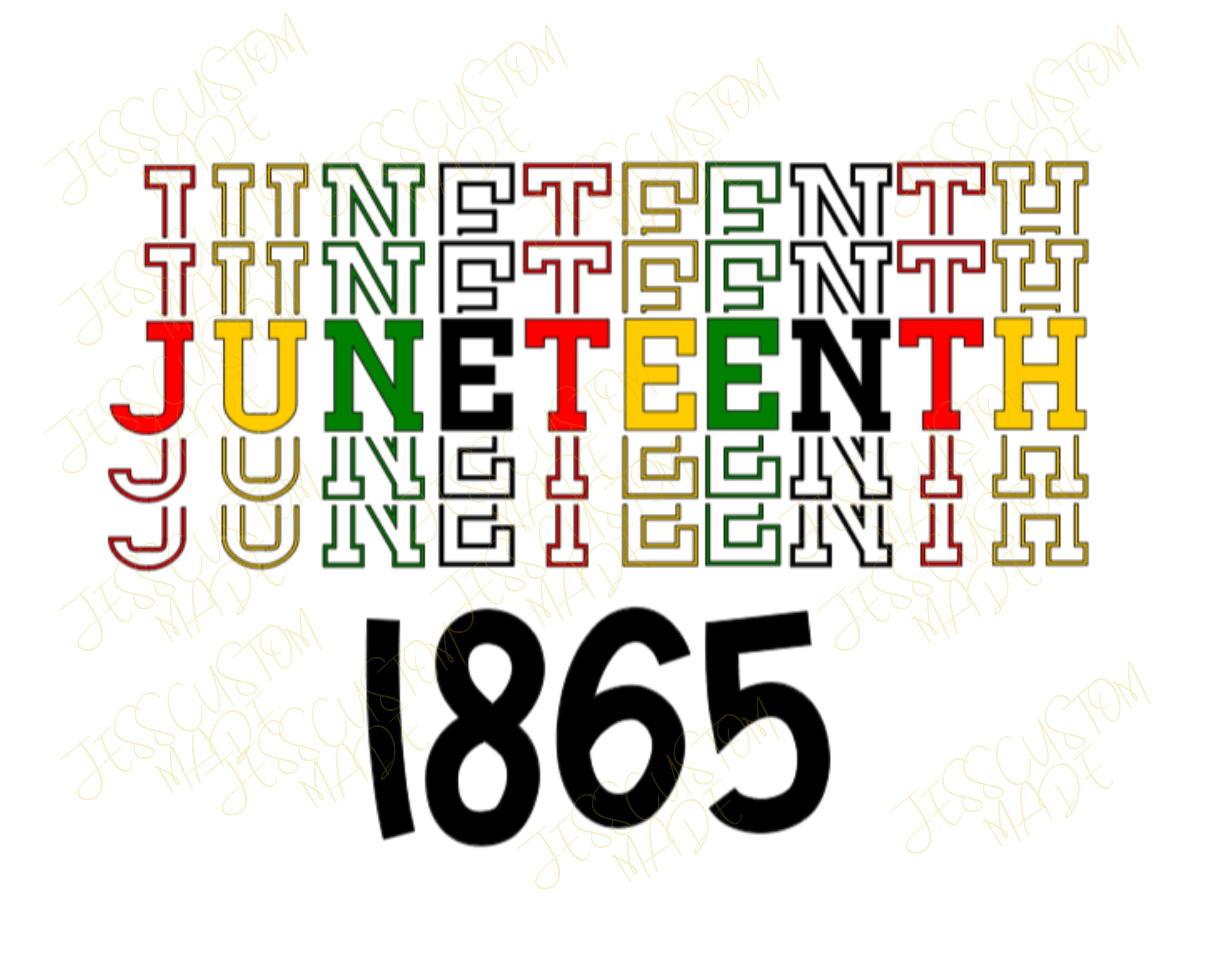 Juneteenth 1865 SVG - Etsy