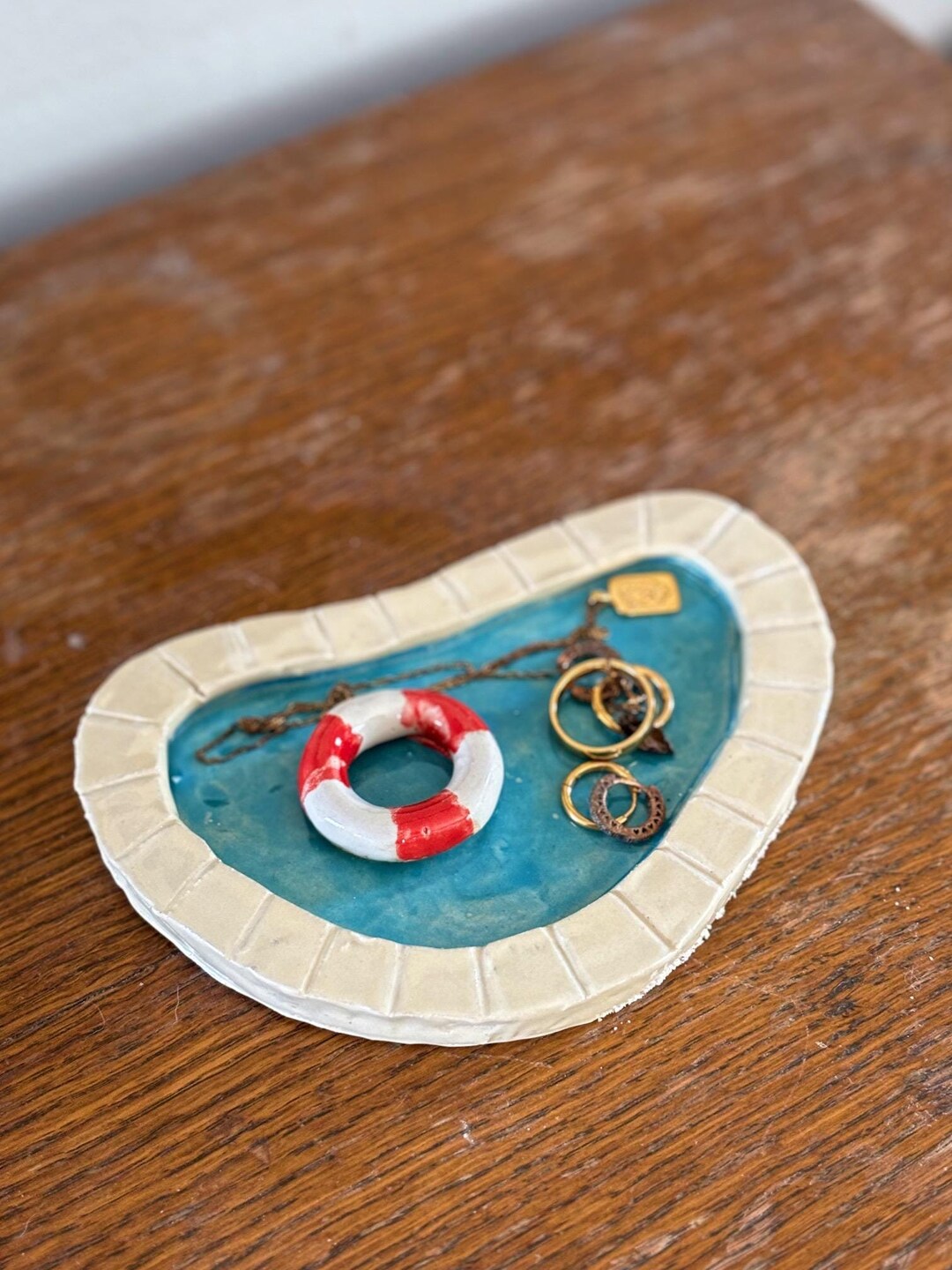 Ceramic Pool Dish - Etsy