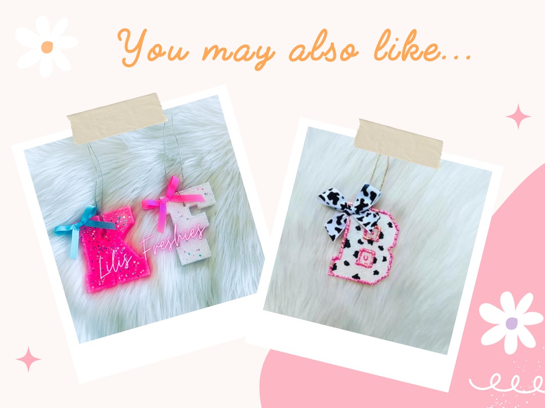 Initial Letter Freshies - Etsy