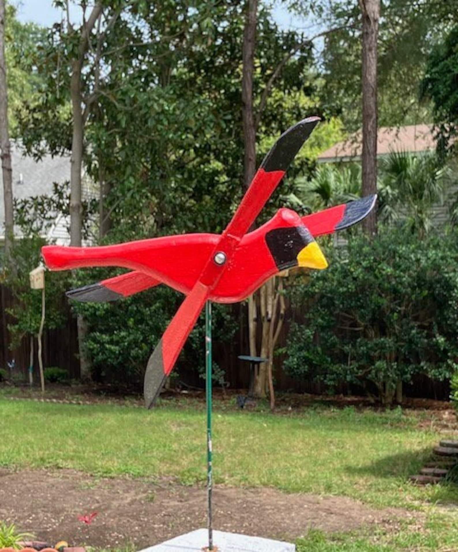 Red Cardinal L9" Whirligig - Etsy