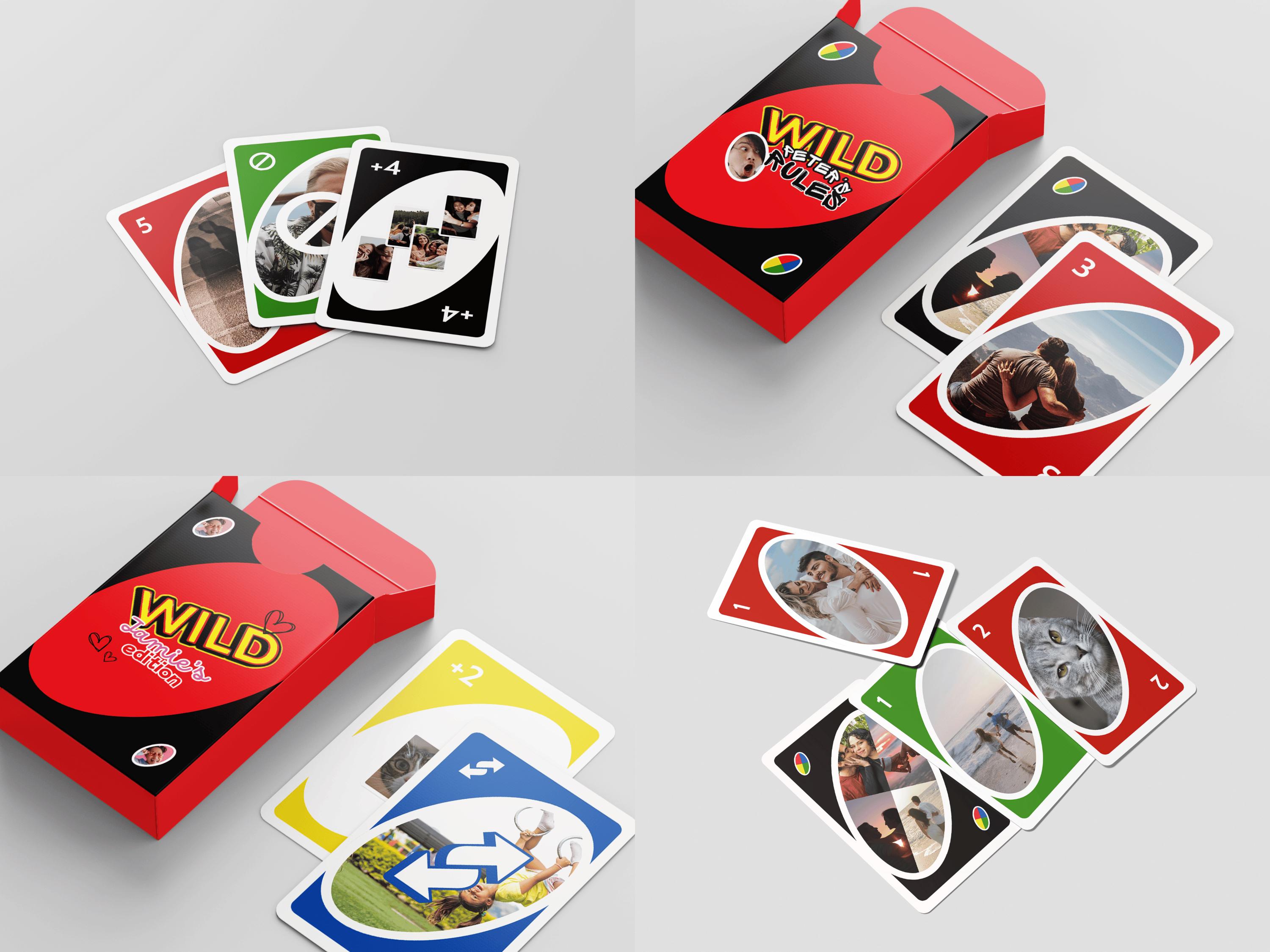 Editable Game Card Template | Canva FREE Custom Deck | Printable Family ...