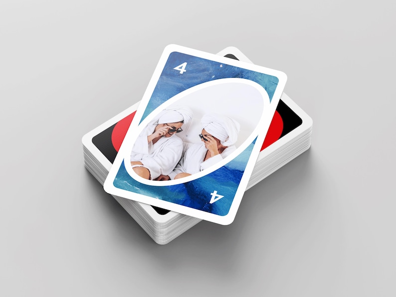 Editable Game Card Template | Canva FREE Custom Deck | Printable Family ...