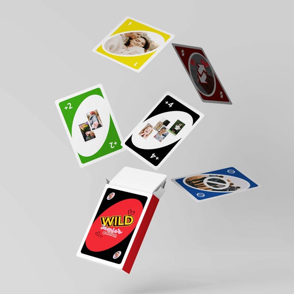 Custom Uno Cards Personalized - Etsy