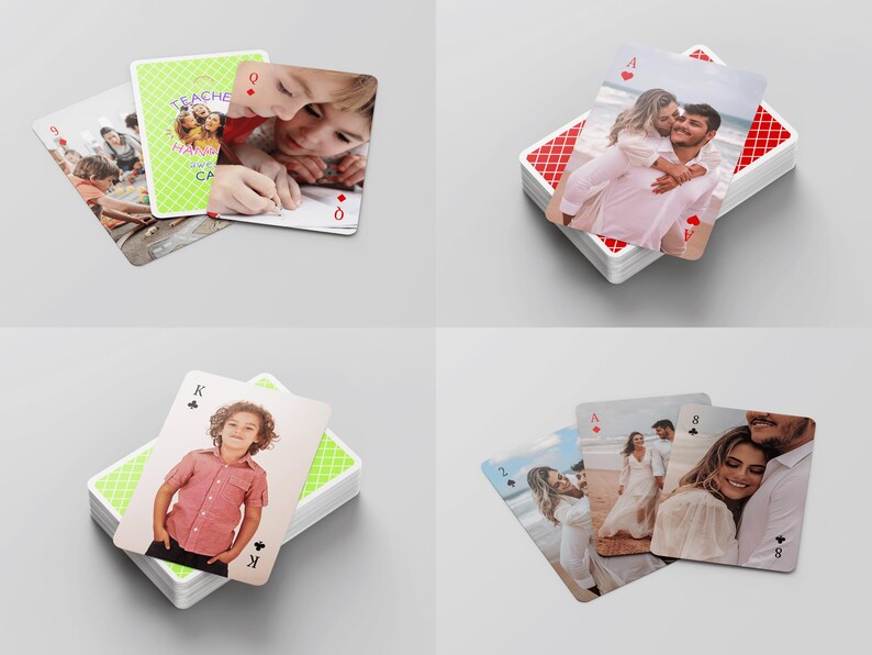 Editable Playing Card Template, Canva Printable Poker Deck ...