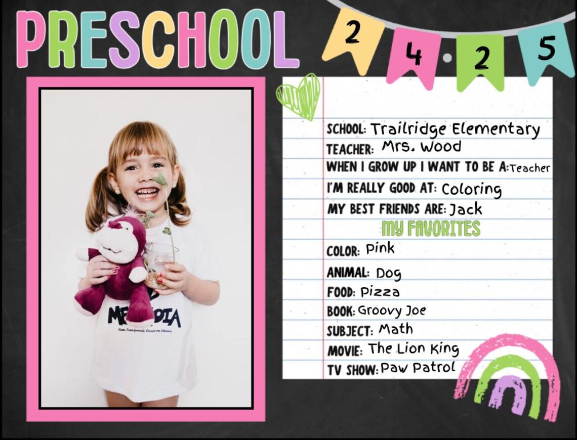 School Memory Box Kit: Printable File Folder Labels (digital Download ...
