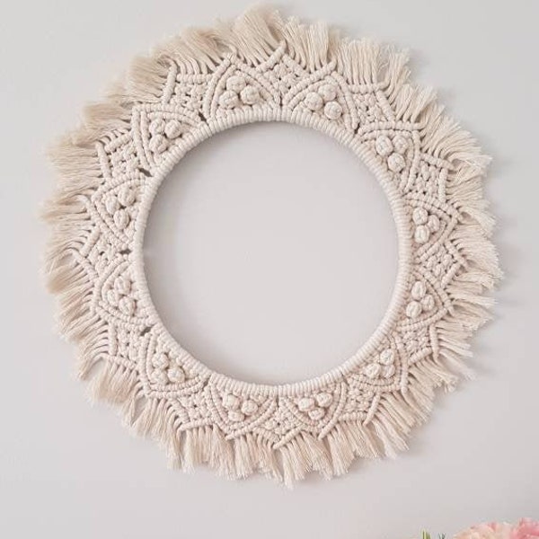 Round Macrame Wall Hanging - Etsy