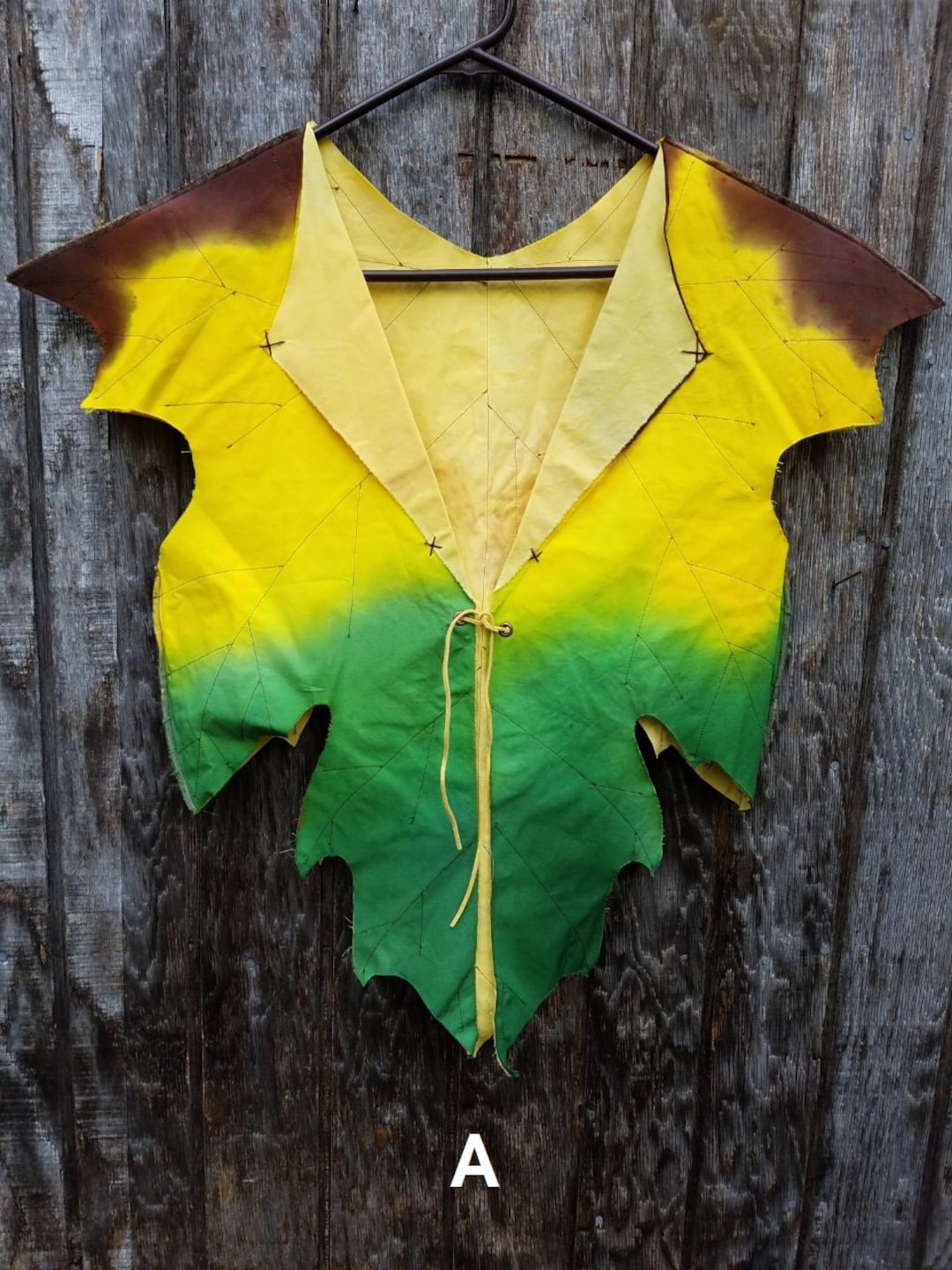 Goblin Leaf Vest, Premade, Ready-to-ship OOAK - Etsy