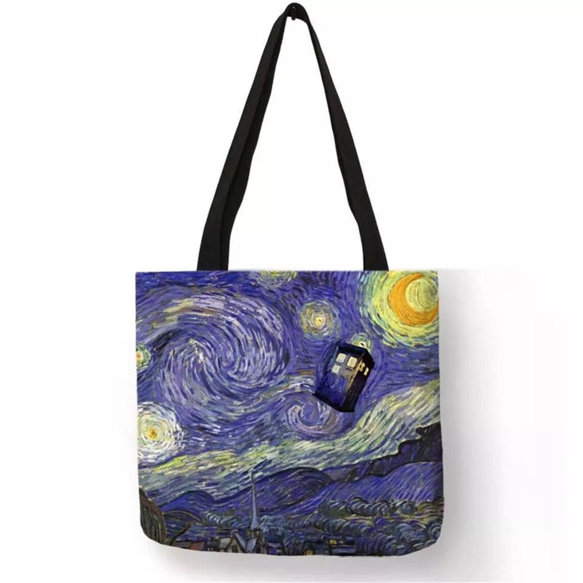 Beautiful Van Gogh Tote BAG Eco Bag Linen reusable - Etsy