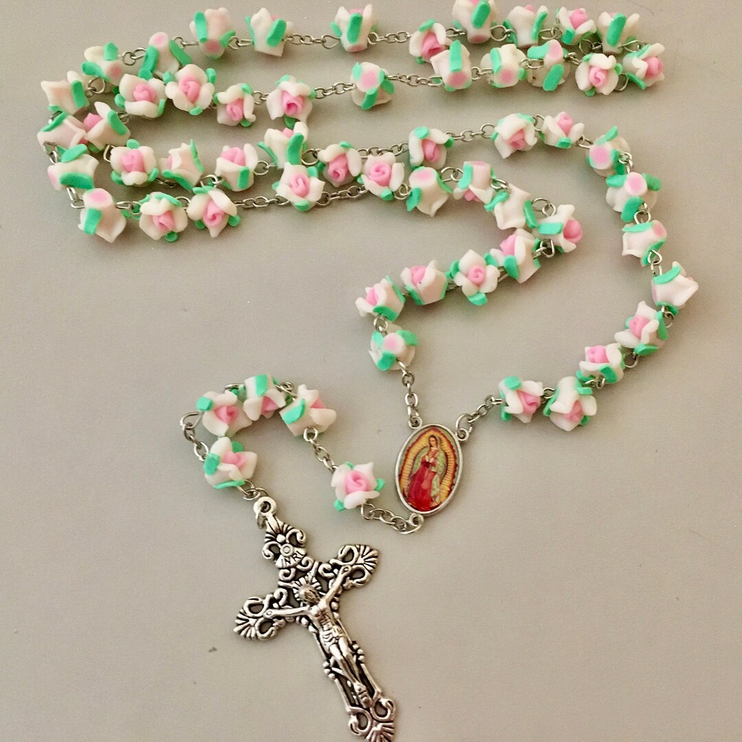 New Beautiful Roses Rosary, Small Roses, Beautiful Rosary, Pray - Etsy