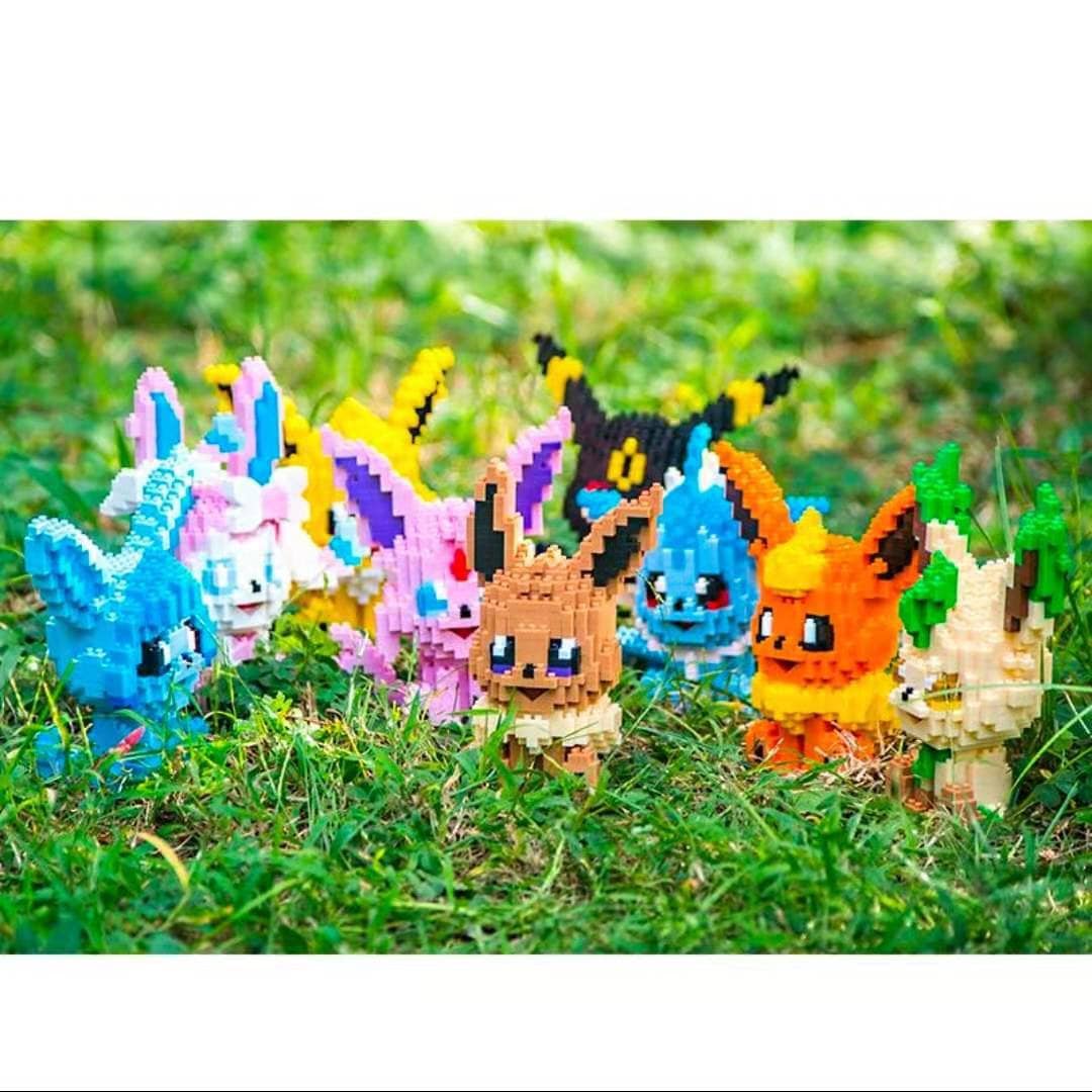 Eevee Evloution Micro Blocks - Etsy
