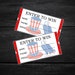 ENTER TO WIN Raffle Tickets 4th of July | Printable Raffle Tickets Pdf ...