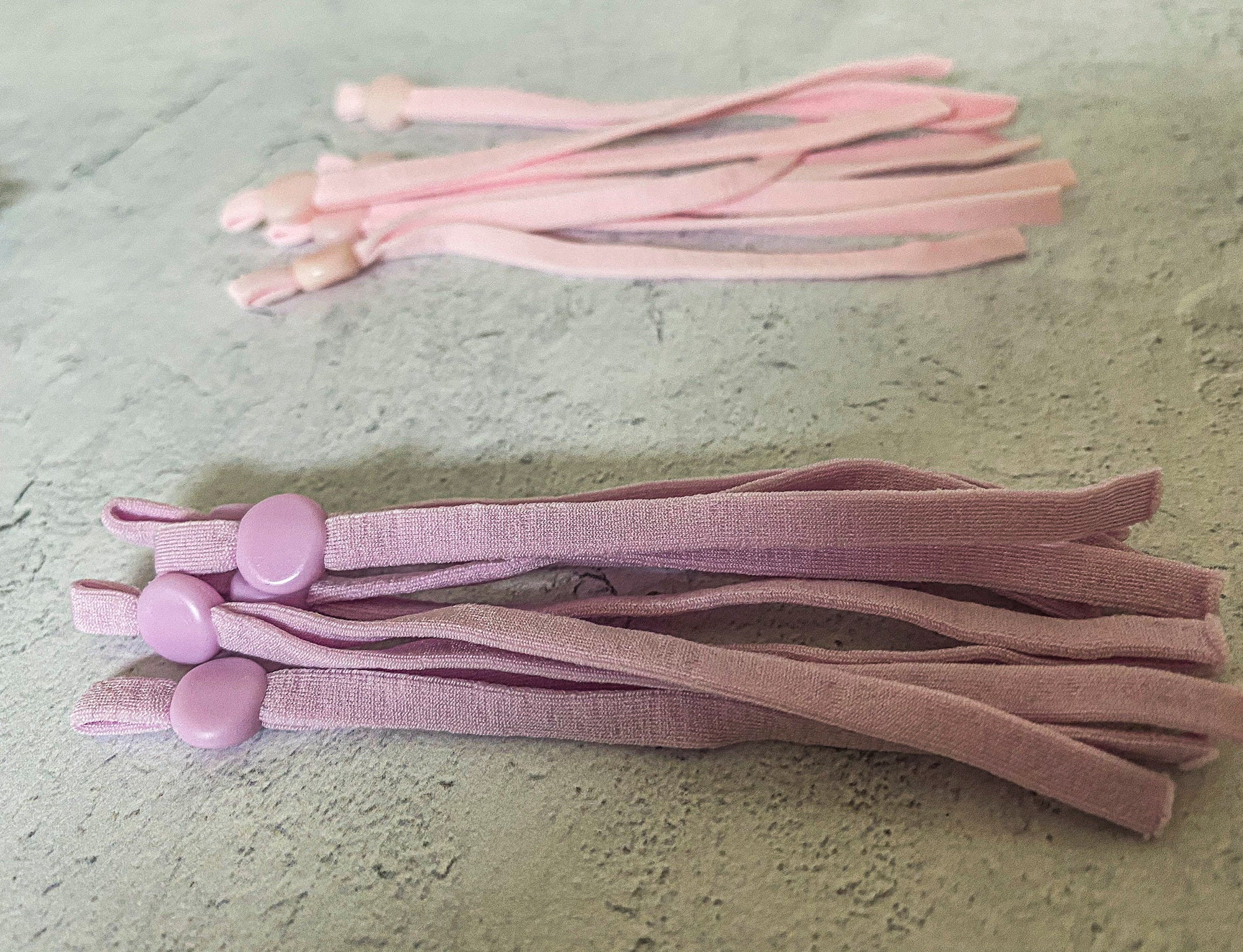 1/45mm Soft Elastic with Stoppers Elastic with Adjuster | Etsy