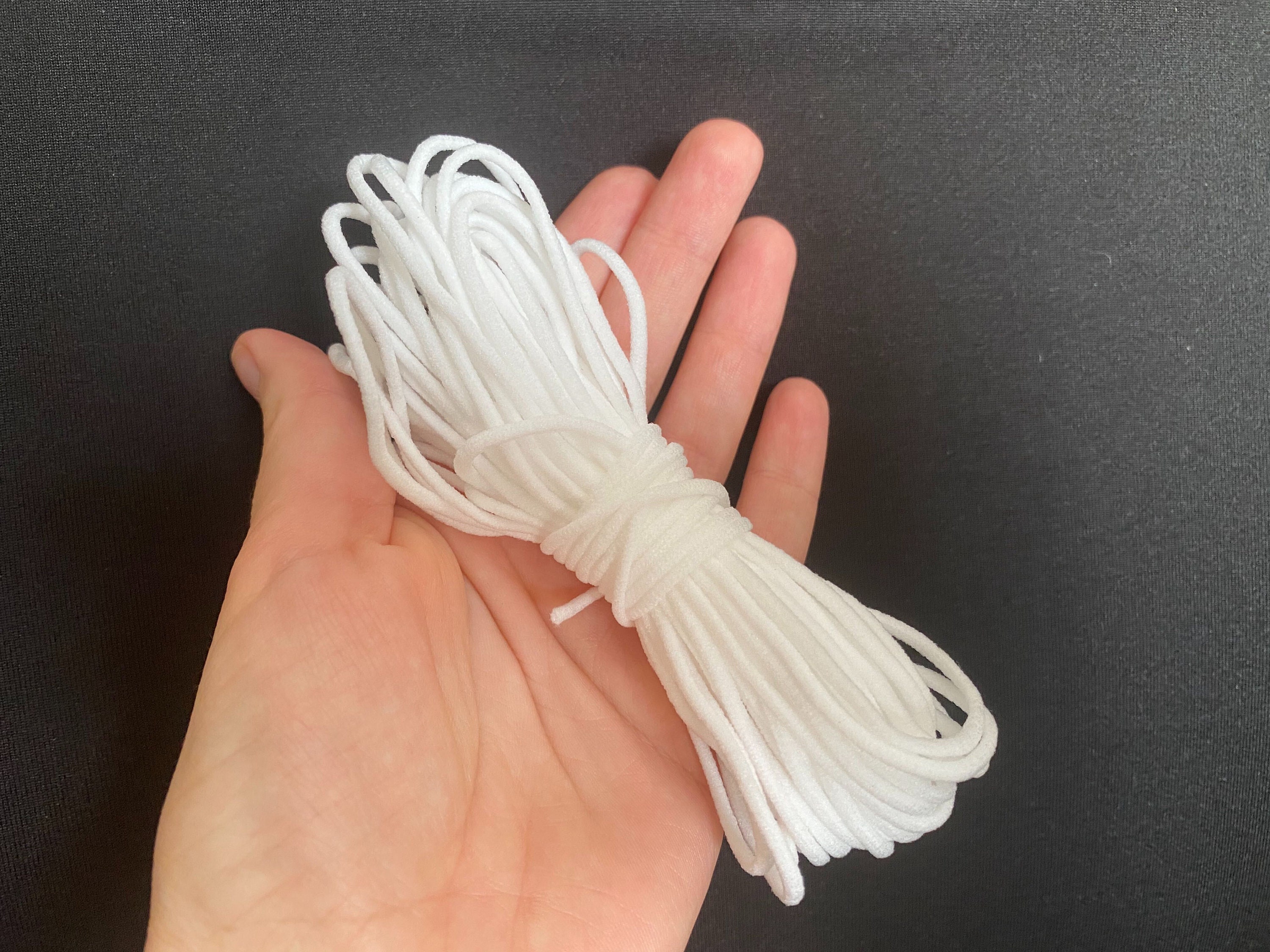 3mm Elastic Cord Elastic for Face Mask Elastic Cord Elastic - Etsy