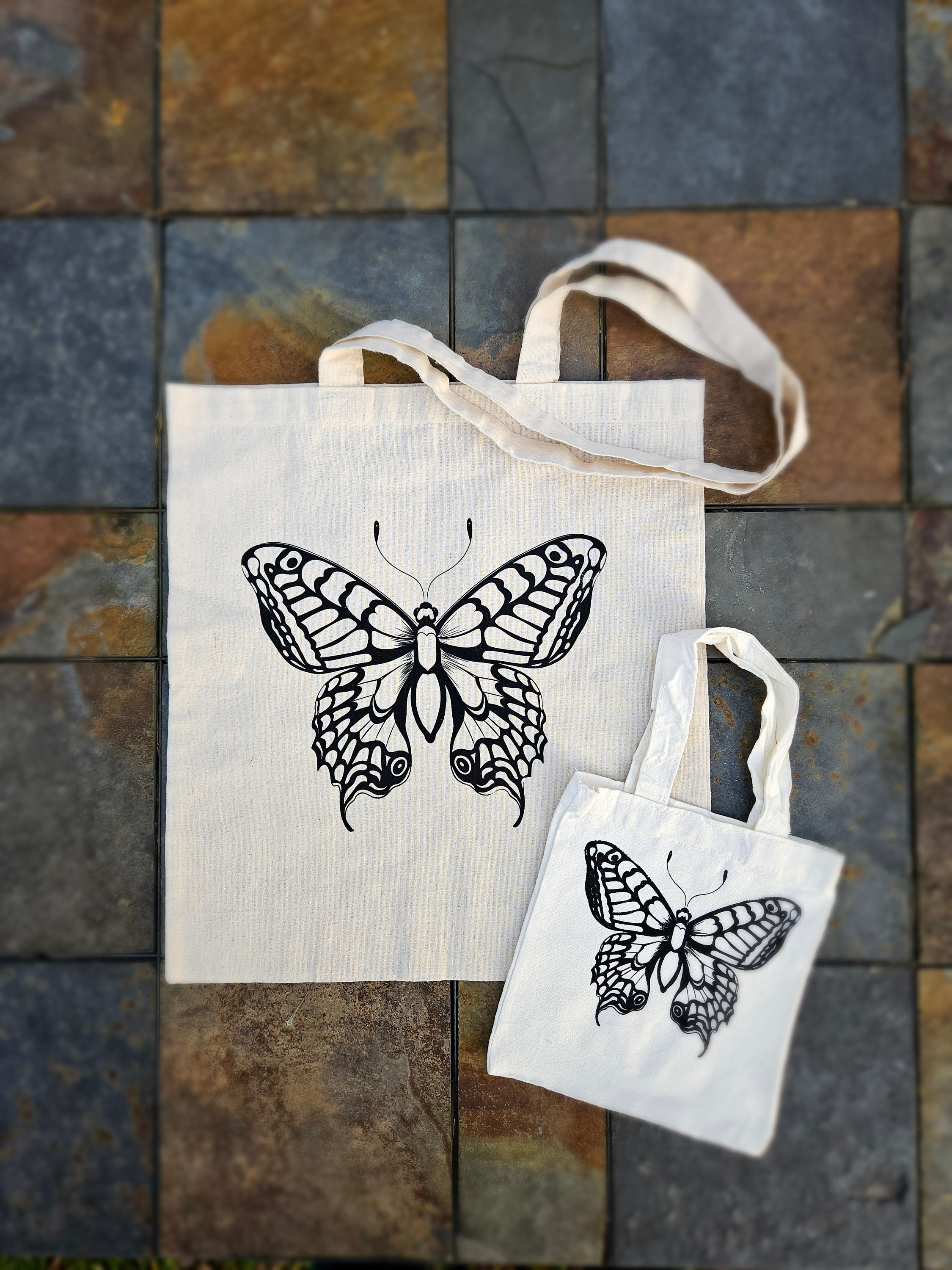 MINI TOTE BAGS - Etsy