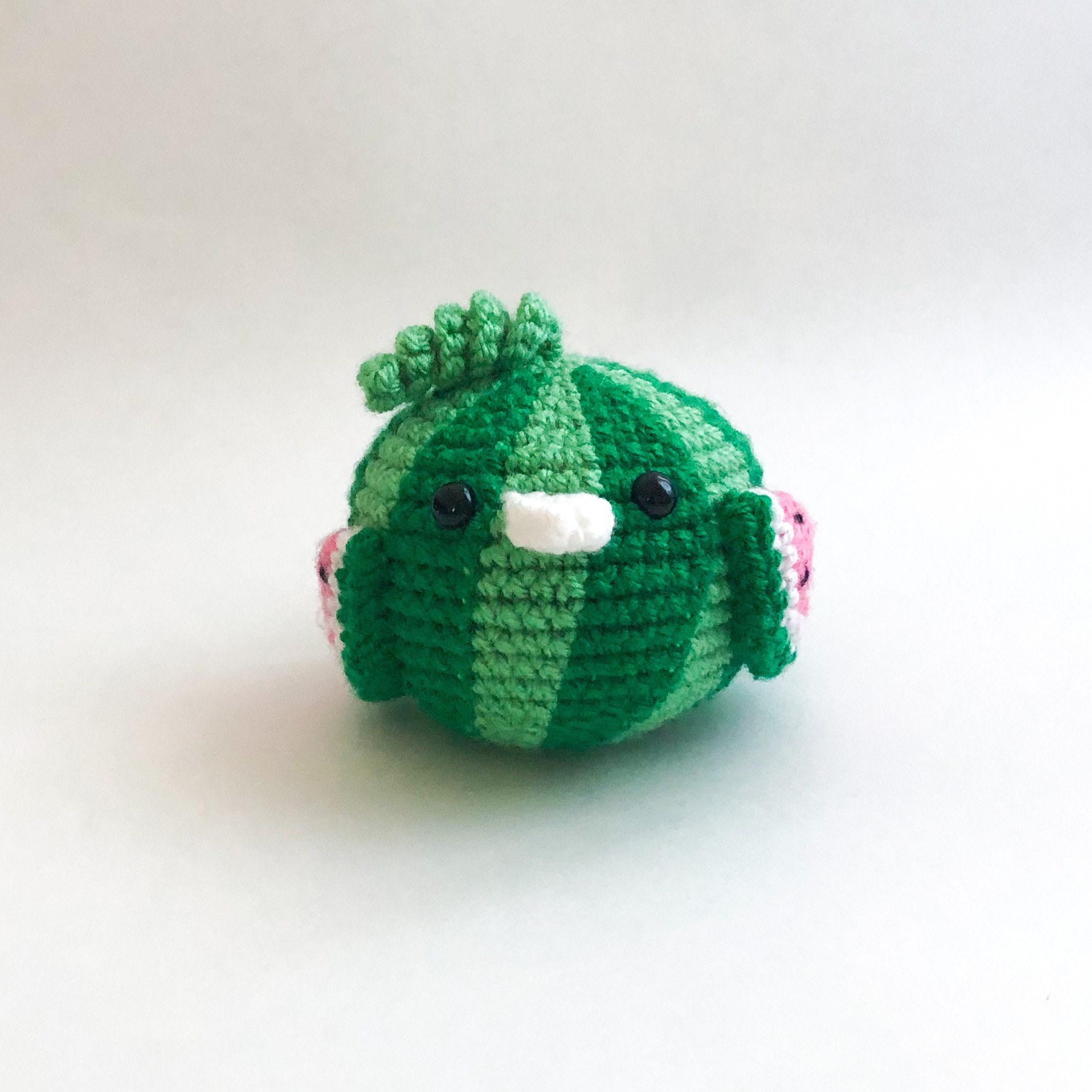Melon the Watermelon Bird Crochet Pattern PDF, Amigurumi Fruit Food ...