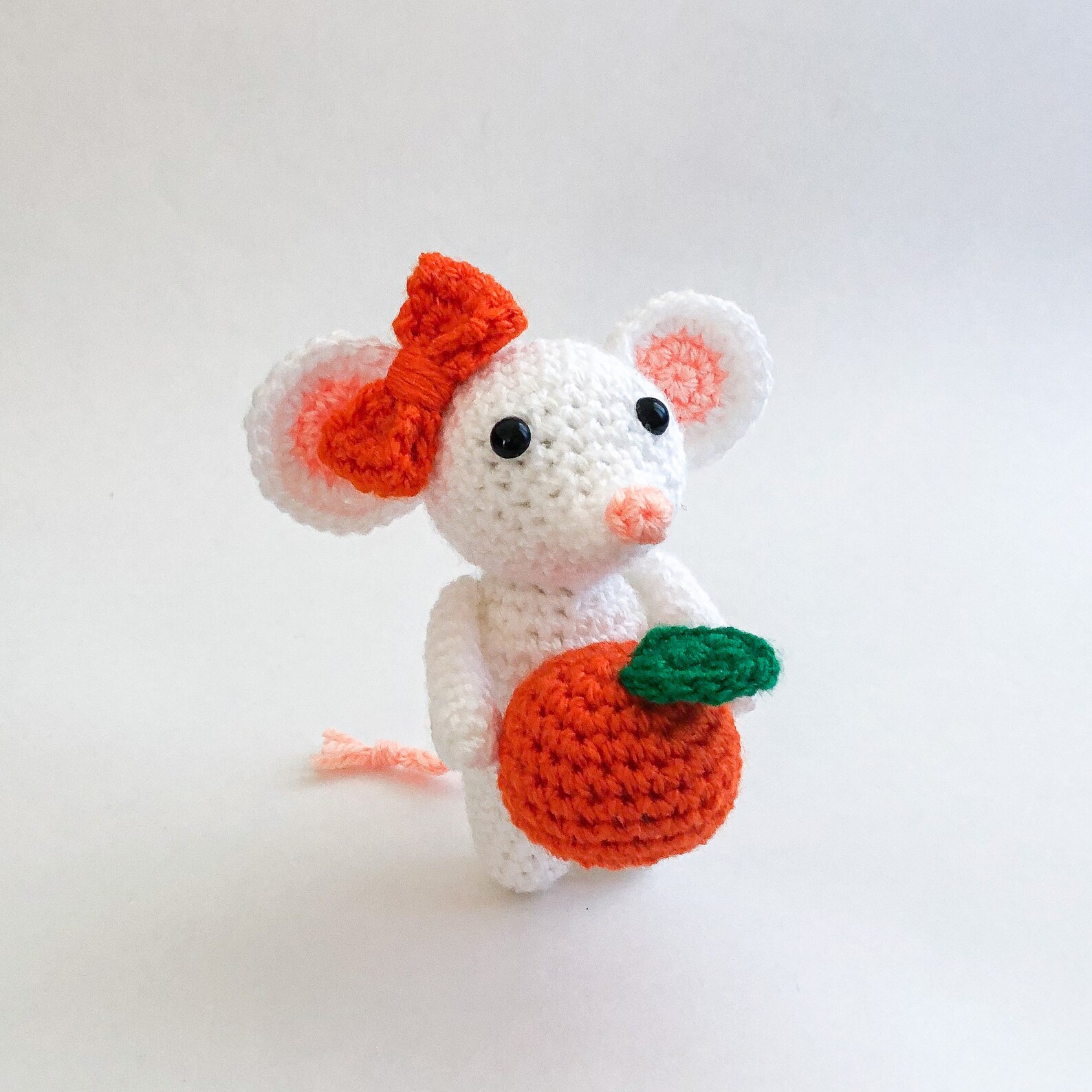 Clementine the Mouse Crochet Pattern PDF, Amigurumi Mouse Toy Pattern ...