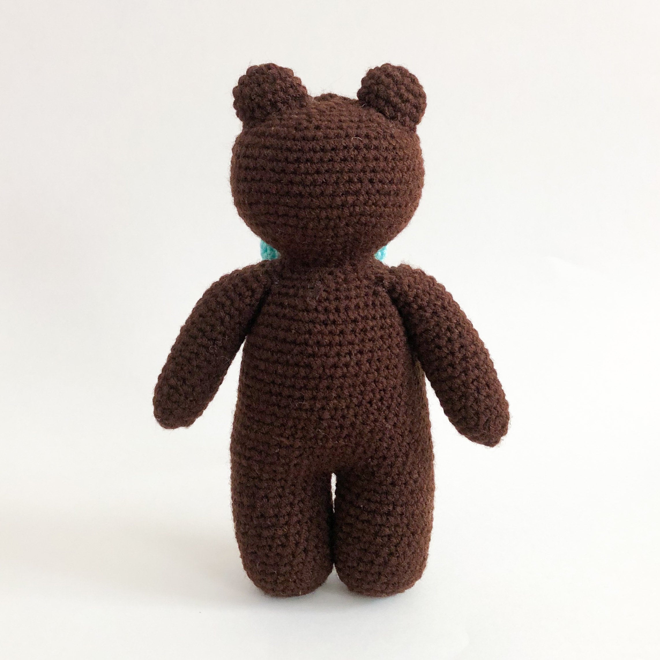 Benji the Teddy Bear Crochet Pattern PDF, Amigurumi Bear Toy Pattern in ...
