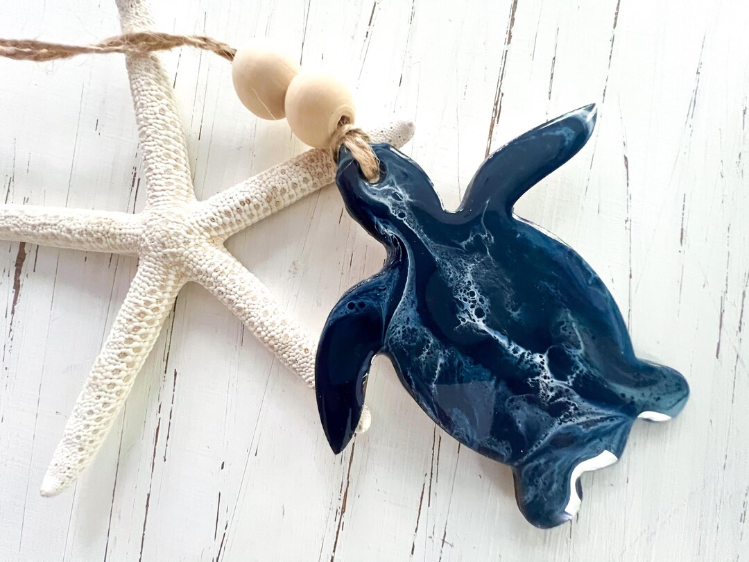 Sea Turtle Christmas Ornaments, Nautical Christmas Ornaments, Ocean ...