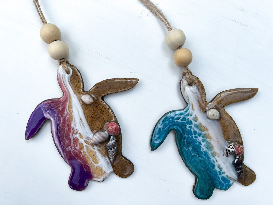 Sea Turtle Christmas Ornaments, Nautical Christmas Ornaments, Ocean ...