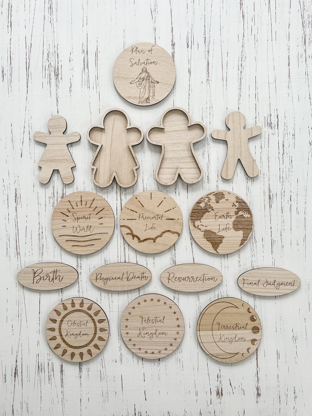 Plan of Salvation Teaching Tools, LDS Lessons, Missionary Teaching ...