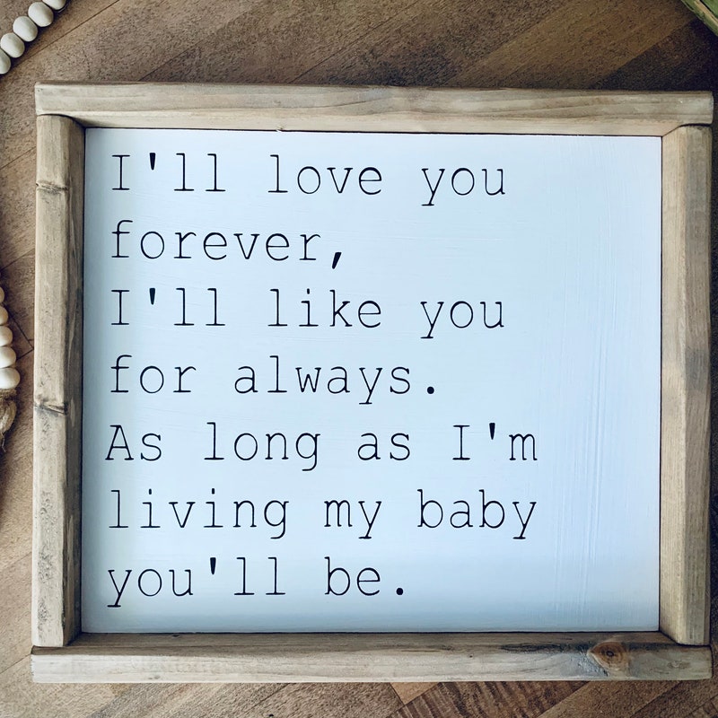 Ill Love You Forever - Etsy