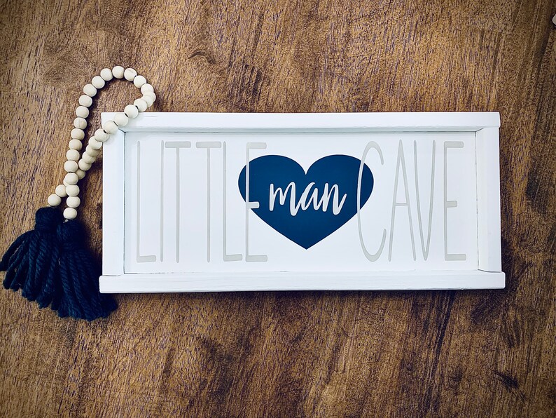 Little man cave boy nursery decor boy room baby shower | Etsy