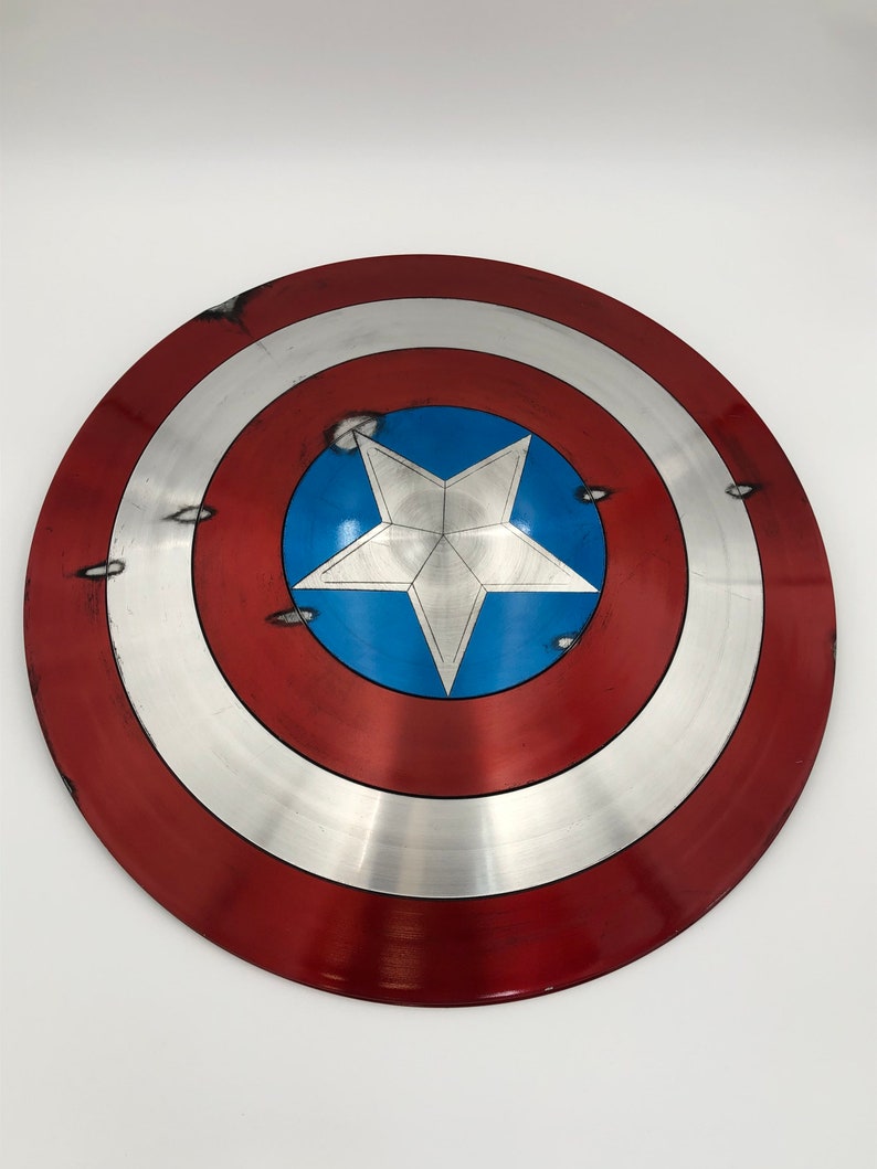 1:1 Battle Damage America Shield Replica Prop V2 - Etsy