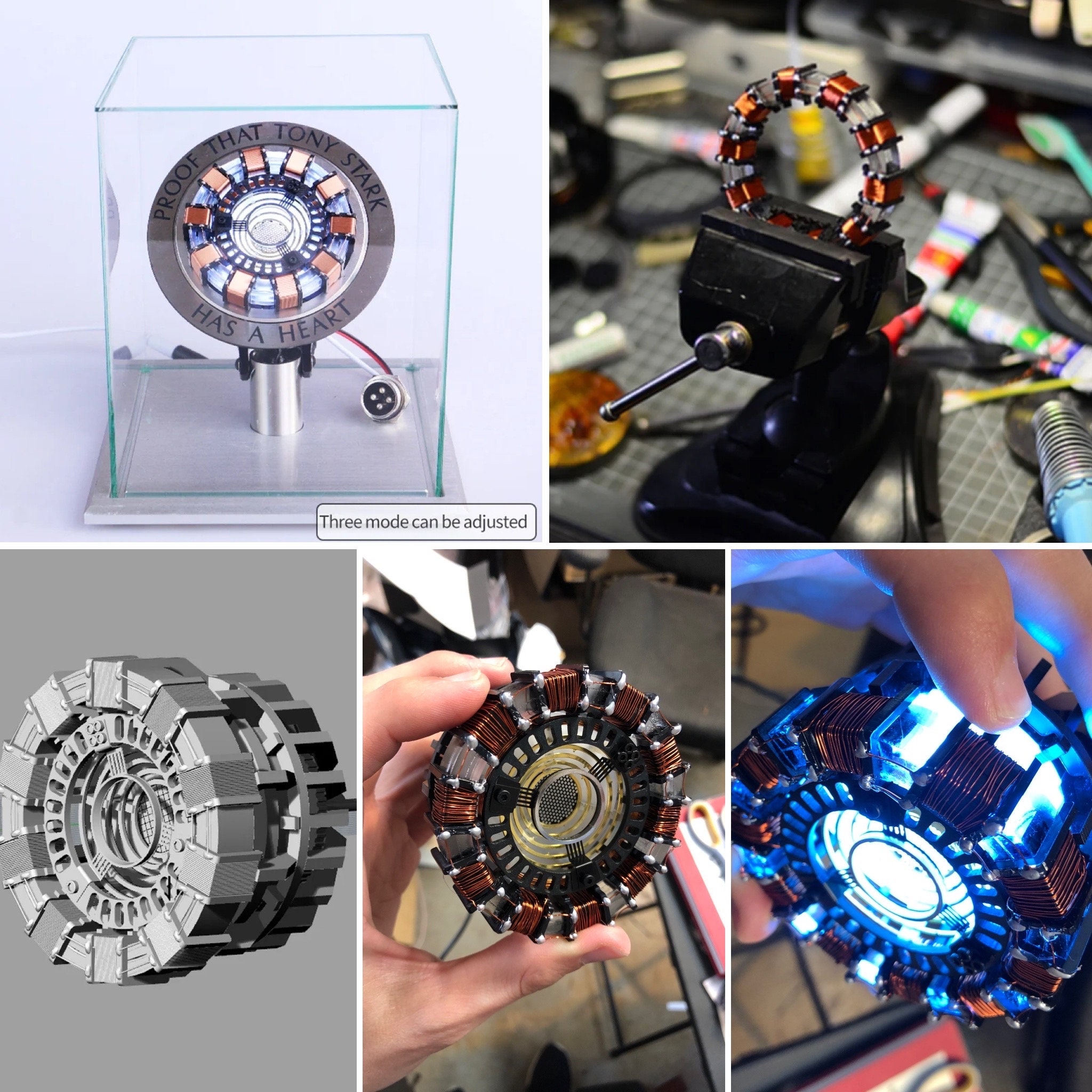 Tony Stark Avengers Arc Reactor