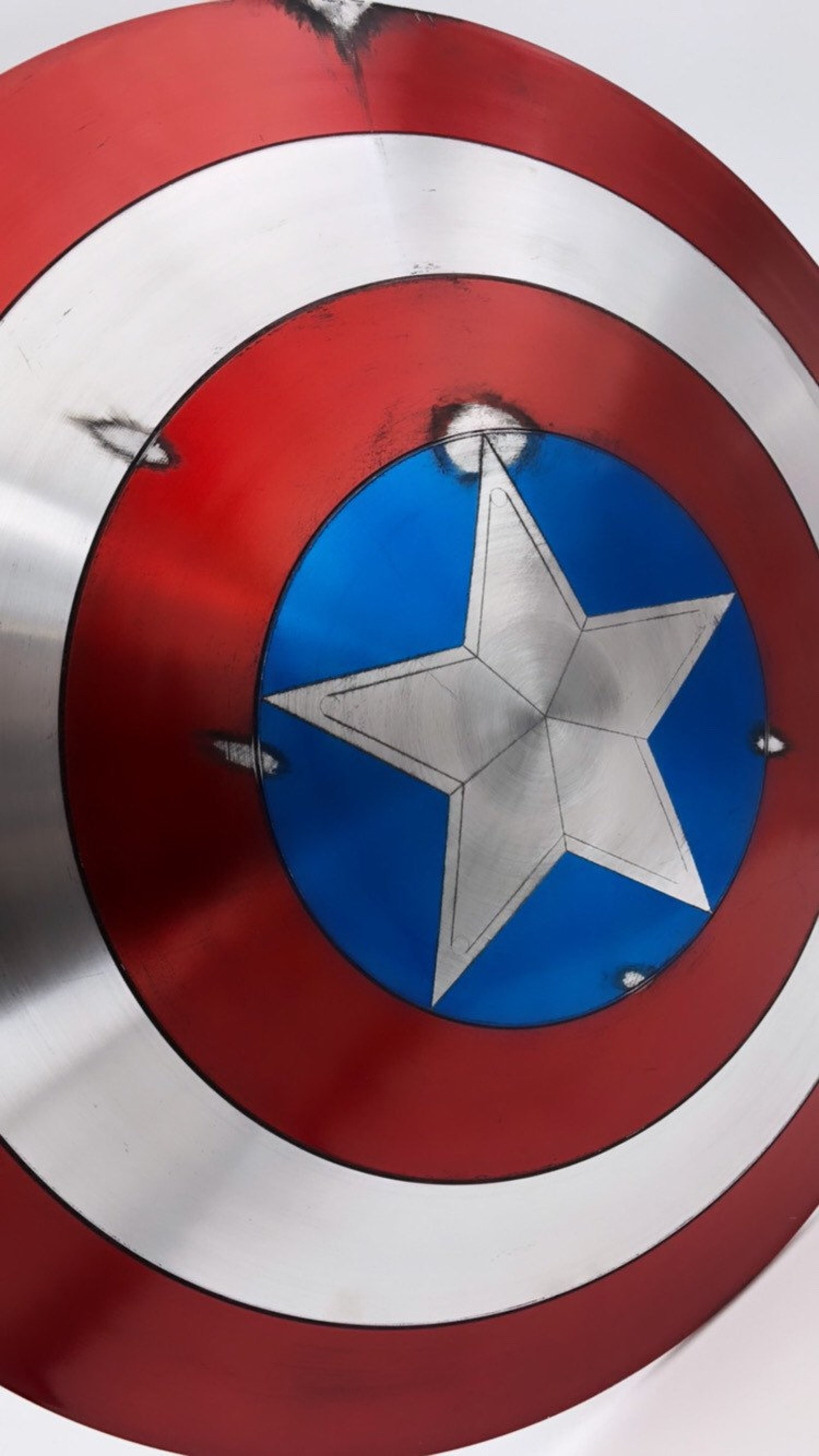 1:1 Battle Damage America Shield Replica Prop V2 - Etsy