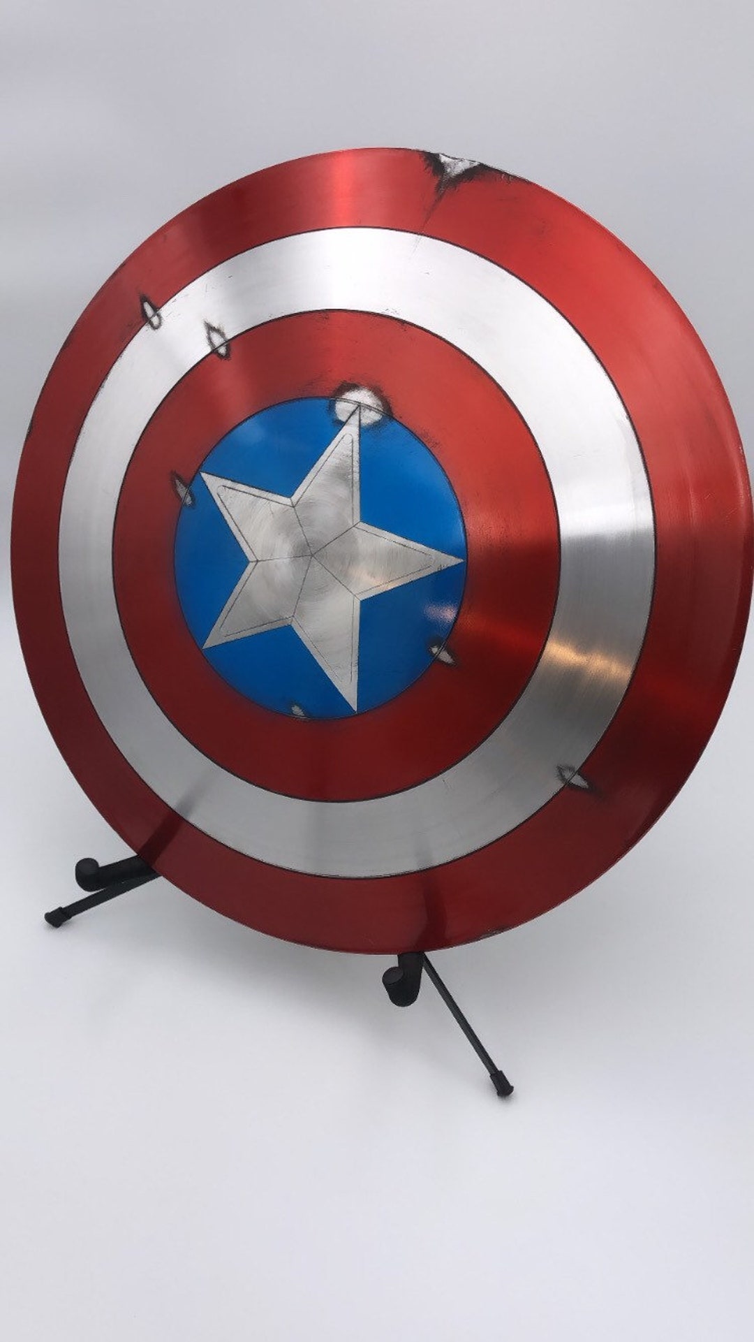 1:1 Battle Damage America Shield Replica Prop V2 - Etsy