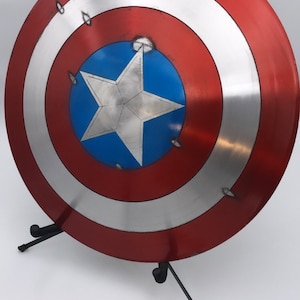 1:1 Battle Damage America Shield Replica Prop V2 - Etsy