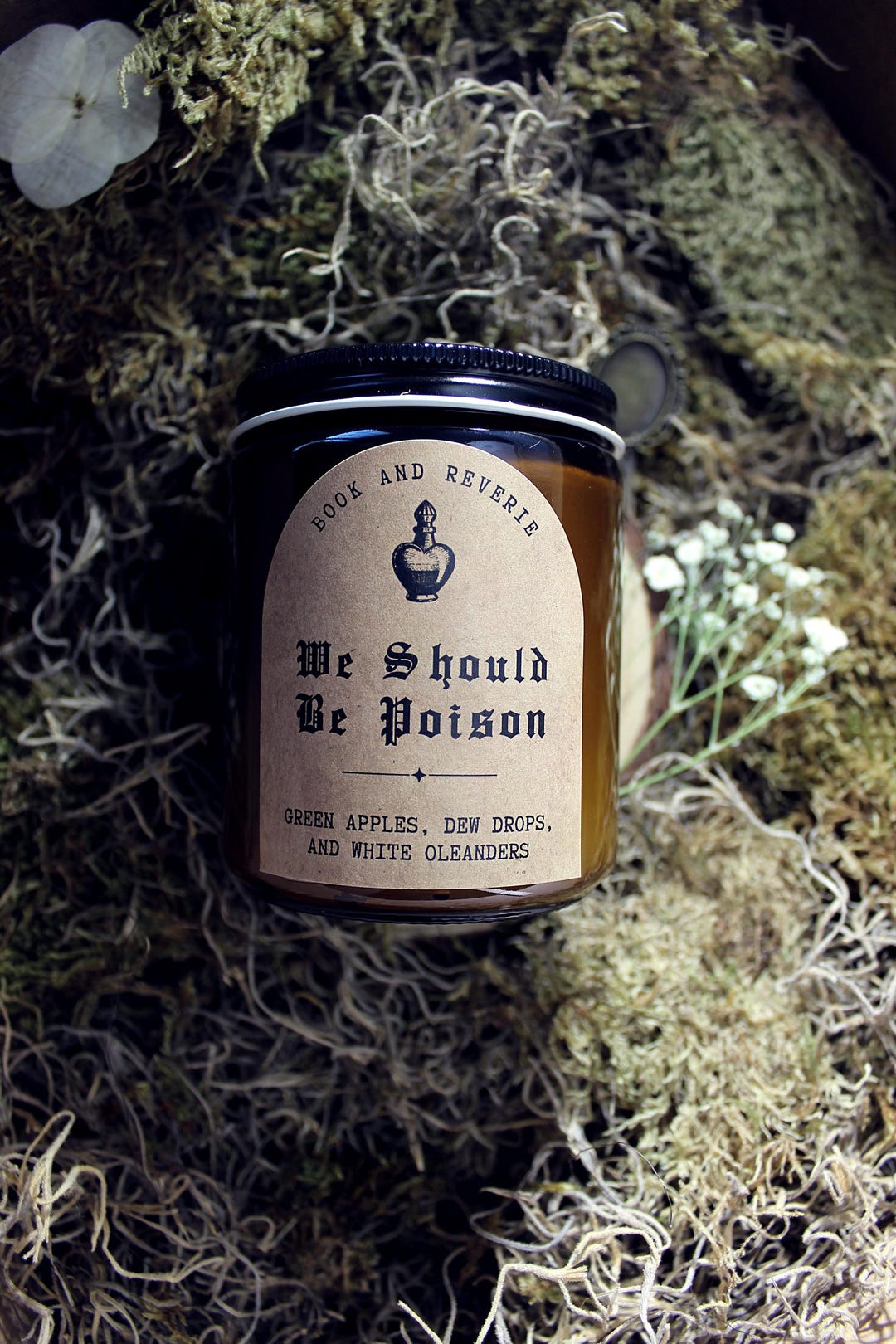 We Should Be Poison Candle | Green Apples, Dew Drops and White ...