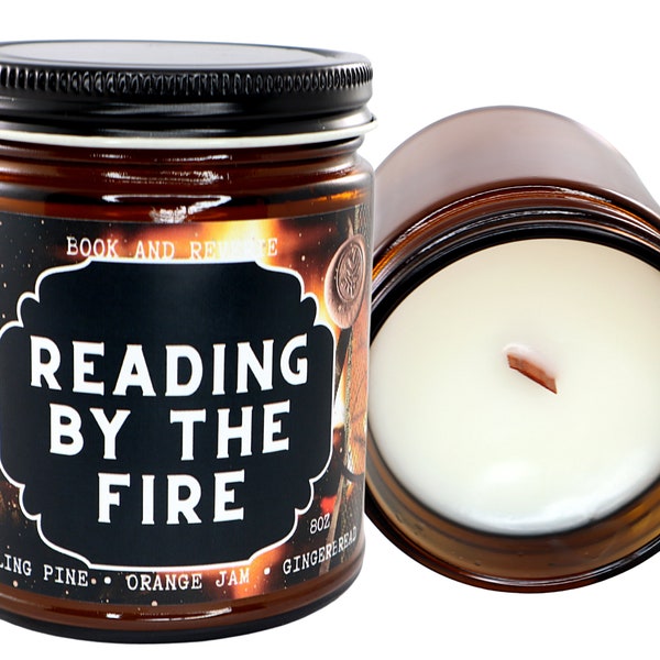 Book Scented Candle - Etsy