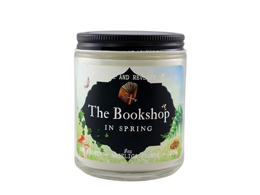 Spring Bookshop | Sun Shower, Angelica, Ozone | Bookish Gift, Gift for ...